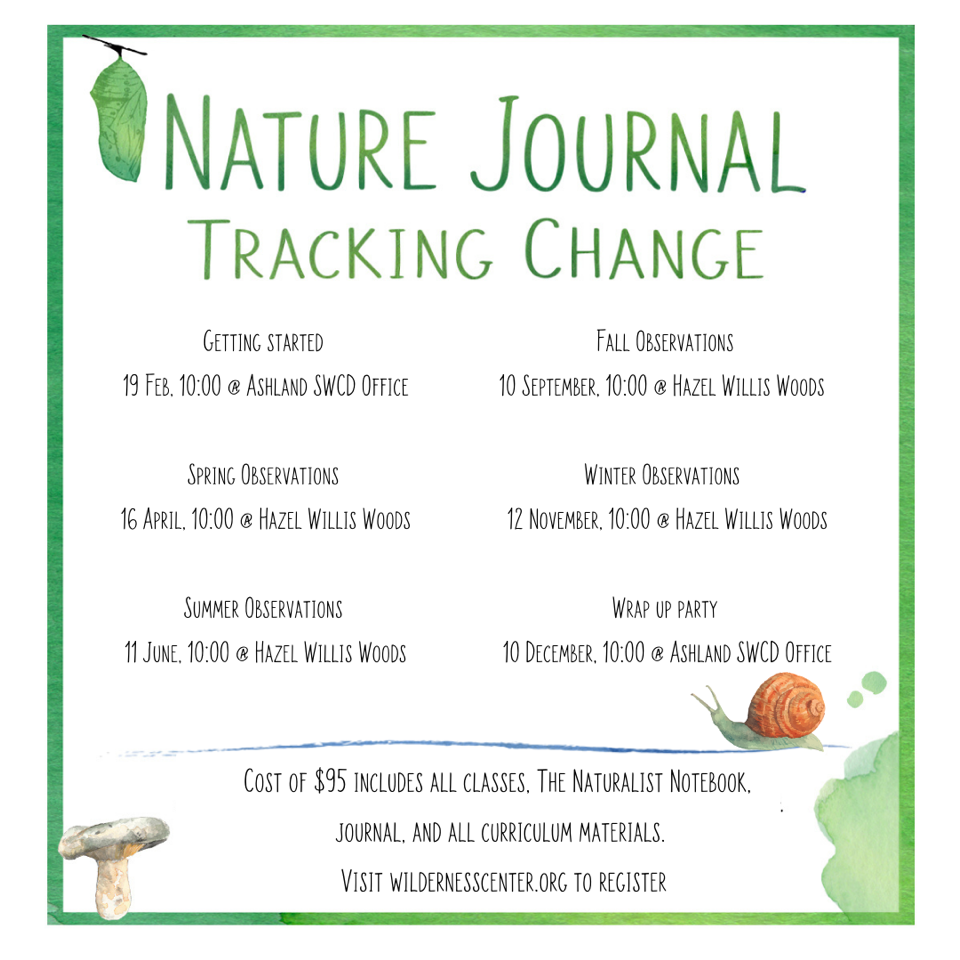 New Nature Journaling program helps foster deeper connections
