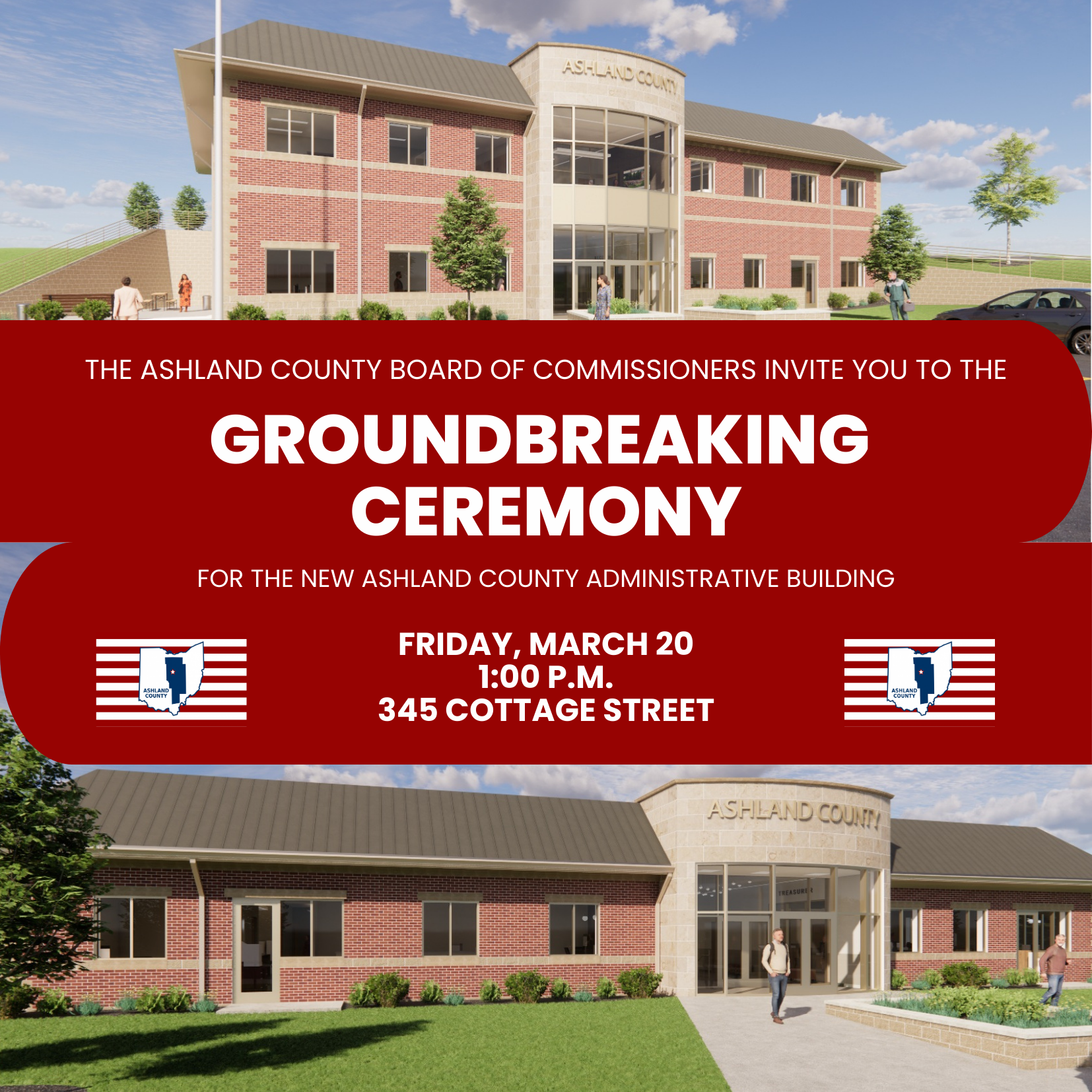 Groundbreaking set for new Ashland County Administration Building
